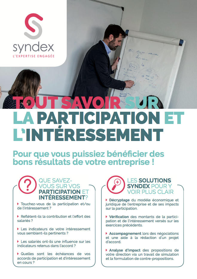 Découvrez notre campagne «Participation et Intéressement» !| Syndex